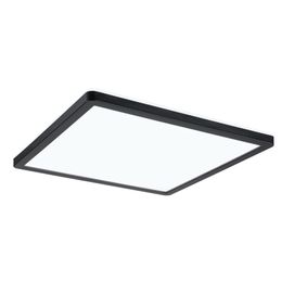 Paulmann LED-Panel 'Atria Shine' schwarz 16 W 29,3 x 2,8 x 29,3 cm