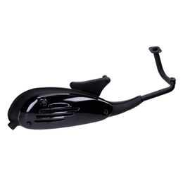 Auspuff schwarz f&uuml;r 50ccm GY6 Euro4 Classic