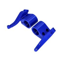 Halterung Scheinwerfermaske Satz rechts und links blau f&uuml;r Derbi Senda R, SM 11-, RCR, SMT