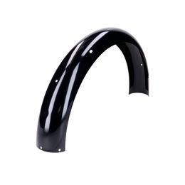 B-Ware Kotfl&uuml;gel / Schutzblech hinten, schwarz grundiert f&uuml;r Simson S50, S51, S70