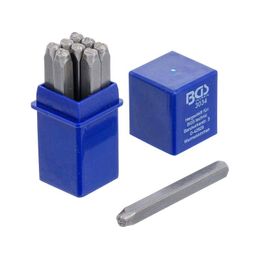 BGS-technic Schlagzahlen Satz 4mm DIN1451 9-teilig