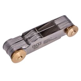 BGS-technic Gewindelehre Metrisch ISO / Whitworth BSP 52-teilig