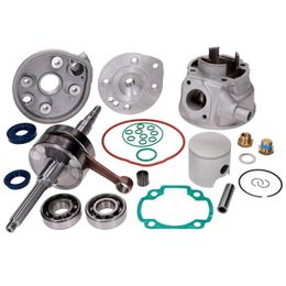 Zylinderkit + Kurbelwelle Top Performances Maxi Kit Racing 77ccm 50mm, 39,2mm f&uuml;r Minarelli liegend LC