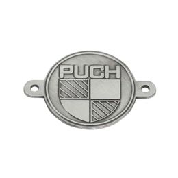 Abdeckung Luftfilterloch mit Puch-Logo D=41mm f&uuml;r Puch Maxi