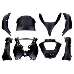 Verkleidungsteile Kit 8-teilig schwarz f&uuml;r Piaggio MP3 125-500 2008-2012
