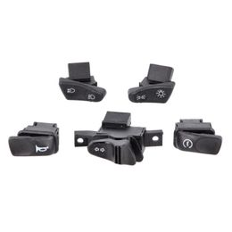 Schalter Set 5-teilig f&uuml;r Vespa GT, GTS, S, LX, Piaggio Fly, Liberty, Sfera -2017