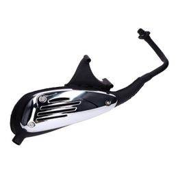 Auspuff f&uuml;r Aprilia Scarabeo, Piaggio Fly, Vespa Primavera 50ccm 4T 2V