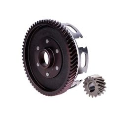 Kupplungsgeh&auml;use mit Zahnrad Metall f&uuml;r Sachs 50/2, 50/3, 50/4, Hercules, Miele, DKW, Rixe, KTM, G&ouml;ricke