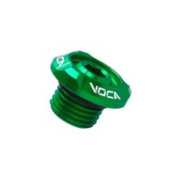 &Ouml;leinf&uuml;llschraube Voca Racing M14x1,5 gr&uuml;n f&uuml;r Minarelli liegend