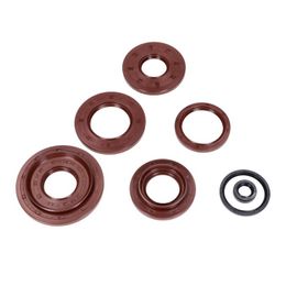 Wellendichtringsatz Motor Naraku FKM Premium f&uuml;r Honda CR 250 1992-2001