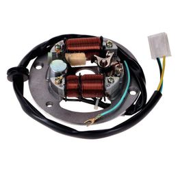 Lichtmaschine / Z&uuml;ndung mit Z&uuml;ndanker 4-Fach Stecker f&uuml;r Yamaha RD, DT, DX, TY 50, FS 1