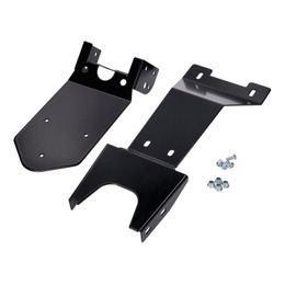 Kennzeichenhalter mit Spritzschutz schwarz beschichtet f&uuml;r Rieju MRT 50 2005-2020
