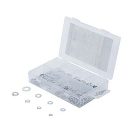 BGS-technic Federring / Unterlegscheiben Sortimentskasten M4-M8 250-teilig