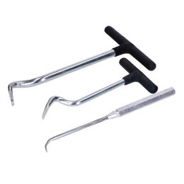BGS-technic Hakenset Wellendichtring Abzieher 3-teilig