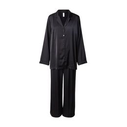 Lindex Pyjama Damen Gr&ouml;&szlig;e S schwarz Winterkleid
