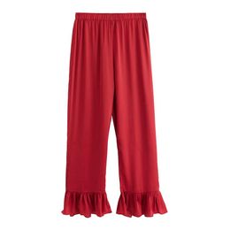 Lindex Pyjamahose Damen Gr&ouml;&szlig;e M rot Winterkleid