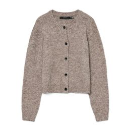 V&eacute;ro Moda Vero Moda Knit Cardigan 'VMNOVAH' female Brown size S