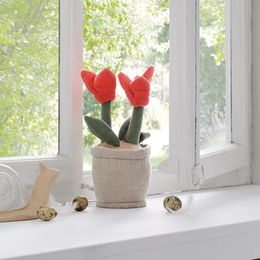 Fensterstopper "Tulpen im Topf"