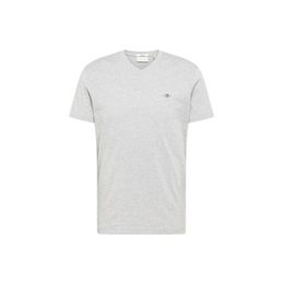 Gant T-Shirt Herren Gr&ouml;&szlig;e L navy / graumeliert / kirschrot / wei&szlig;