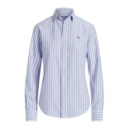 Polo Ralph Lauren Bluse Damen Gr&ouml;&szlig;e S hellblau / wei&szlig;