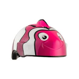 Crazy Safety Fahrradhelm "Fish" in Pink - 41% | Größe 49-55 cm | Kinder-austruestung-accessoires