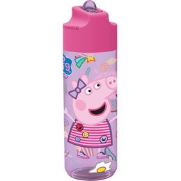 b store Stor Trinkflasche "Peppa Pig" in Pink/ Lila - 540 ml - 13% | Kinder-austruestung-accessoires