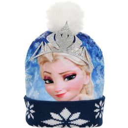 Disney Frozen M&uuml;tze "Frozen" in Blau/ Dunkelblau - 50% | Gr&ouml;&szlig;e 52 cm | Baby-muetzen