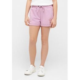 Bench Sweatshorts "Glitz" in Rosa - 57% | Gr&ouml;&szlig;e 128 | Kinderhosen