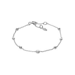 Fossil Damen Silberarmband "Schmuck Geschenk Silber 925 Armschmuck GLITZ BY THE YARD", 18,5cm, Silber 925 (Sterlingsilber), silber, Silber 925