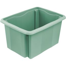keeeper Aufbewahrungsbox "Emil, 3er Set, 45 L, 54,5 x 39 x 29,5 cm", 3 Stk., B/H/T: 54,5cm x 29,5cm x 39cmnordic gr&uuml;n, Badezimmer,