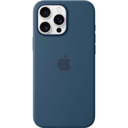 Apple Smartphone-Hülle "iPhone 16 Pro Max Silikon Case mit MagSafe", Apple iPhone 16 Pro Max, blau, Hüllen