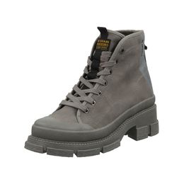 G-STAR Damen Schnürstiefelette "G-Star Raw Stiefelette Lederimitat", Gr. 38dunkelgrau, Lederimitat, Schuhe