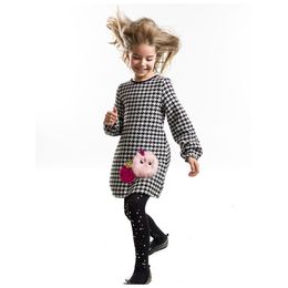 Denokids Kleid "Zizi" in Schwarz/ Wei&szlig; - 63% | Gr&ouml;&szlig;e 104 | Kinderkleider