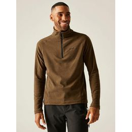 Regatta Fleecepullover "Montes" in Hellbraun - 66% | Gr&ouml;&szlig;e L | Herren-fleece