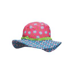Playshoes Sonnenhut "Blumen" in Pink - 39% | Gr&ouml;&szlig;e 51 cm | Kindermuetzen