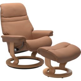 Relaxsessel stressless, B:79cm H:103cm T:73cm, braun, Leder BATICK: BATICK ist ein leicht korrigiertes, durchgefärbtes und genarbtes Möbelleder, bei