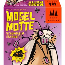 Kinder Spiel "Mogel Motte", bunt, Drei Magier Spiele, B:11cm H:3,5cm T:11cm, Spiele, Made in Germany