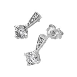 Firetti Kinder Paar Ohrstecker "Schmuck Geschenk Silber 925 Ohrschmuck Ohrringe Solitär-Optik", Silber 925 (Sterlingsilber)silberfarben,