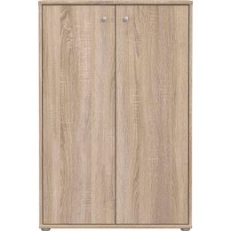 Kommode FORTE, B:73,7cm H:111,1cm T:34,8cm, braun, Dekorfolie, FSC-zertifizierter Holzwerkstoff, Flur, Sideboards, "Tempra"