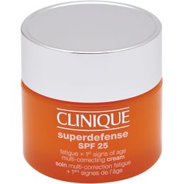 Clinique Tagescreme "Superdefense Cream Spf 25 skin Type 1/2", 50ml, weiß, Hautpflegemittel, mit superleichter Textur