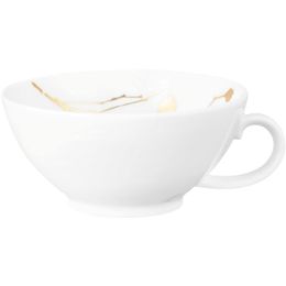 Seltmann Weiden Tasse "Liberty - Golden Rose Hip", &Oslash; 10,2cm x 4,3cm, 140ml, 1 Stk., gold, Trinkgef&auml;&szlig;e, Teeobertasse klein 0,14 l