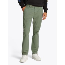Tommy Jeans Herren Chinohose "TJM AUSTIN CHINO", gr&uuml;n, Gr. 36, Web, Obermaterial: 97% Baumwolle, 3% Elasthan, Hosen, in Unifarbe