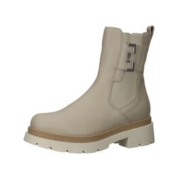 Nero Giardini Damen Stiefelette "Nero Giardini Stiefelette Leder/Textil", Gr. 40beige, Leder, Textil, Schuhe