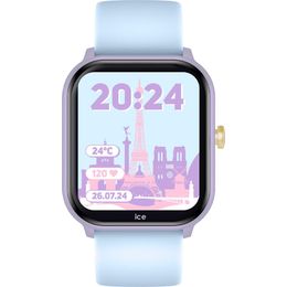 Ice Watch ICE-WATCH Kinder Smartwatch "ICE smart junior 2.0", blau, Smartwatches, Armbanduhr, Mädchenuhr, Kinderuhr, Silikonarmband, Spiele, Sportprofil