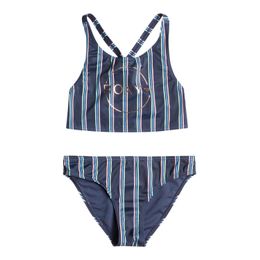 Roxy Mädchen Triangel-Bikini "Swim For Days", blau, Gr. 14, 82% Polyester, 18% Elasthan, Bikini-Sets