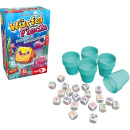 Noris Kinder Spiel "Würfelfisch", bunt, Spiele