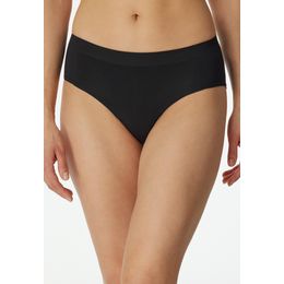 Schiesser Damen Panty "Casual Seamless", Gr. XL, schwarz, Microtouch, Obermaterial: 95% Polyamid, 5% Elasthan, Unterhosen, ohne st&ouml;rende Seitenn&auml;hte,