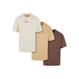 Karl Kani Herren T-Shirt "Karl Kani Herren", braun, Gr. S, bedruckt, 100% Baumwolle, Shirts