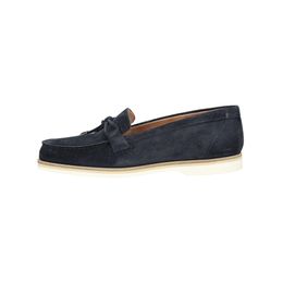 Paul Green Damen Slipper "Paul Green Slipper Veloursleder", Gr. 36blau, Veloursleder, Schuhe