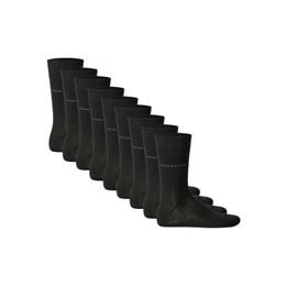 Tom Tailor Herren Kurzsocken "Socken 9er Pack", Gr. 43, schwarz, Obermaterial: 77% Baumwolle CO. 20% Polyamid PA. 3% Elasthan EL., Socken